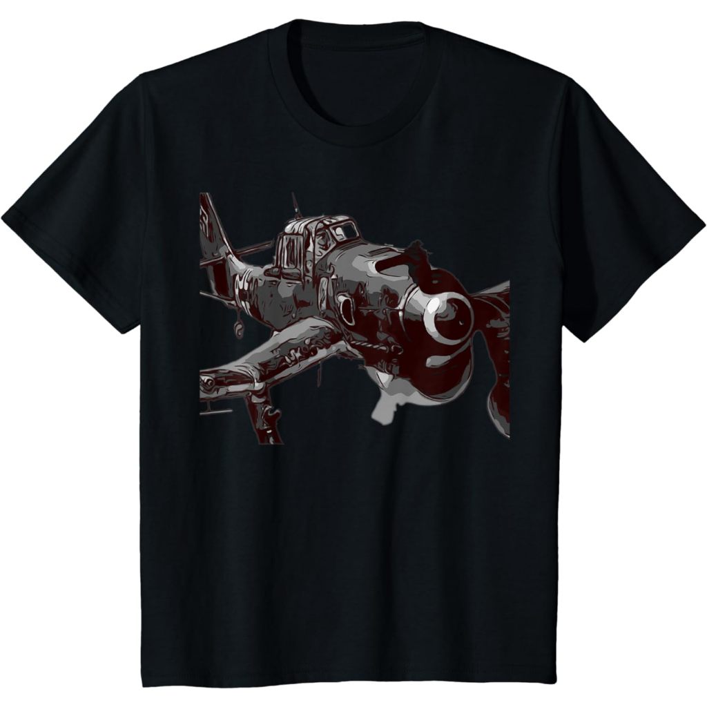Junkers JU 87 Stuka WW2 Dive Bomber WW2 เสื้อยืด Warbird Warplane ...