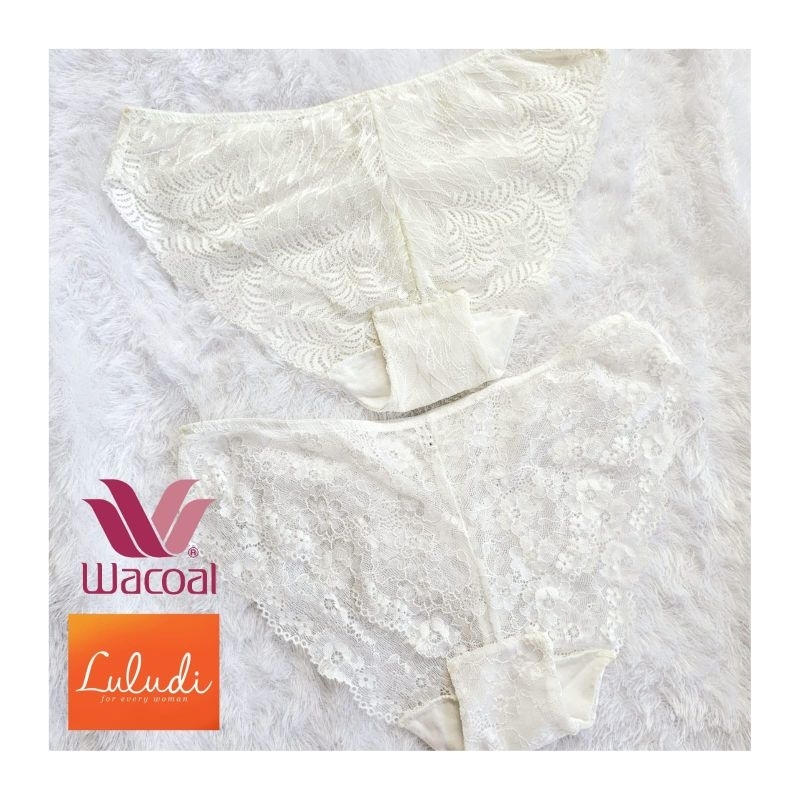 Putih ผู้หญิง LULUDI UNDERWEAR โดย WACOAL FULL LACE SEXY TRANSAPECENT ...