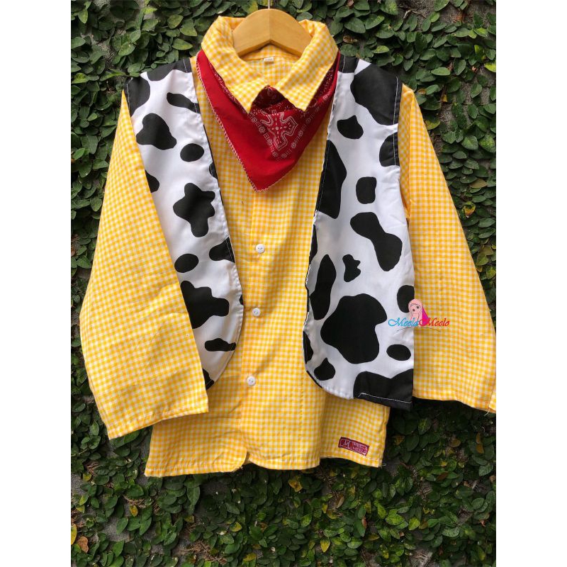ชุดเด็ก Toy Story Top Just Top slayer Vest Set Wood Jessie Cowboy ...