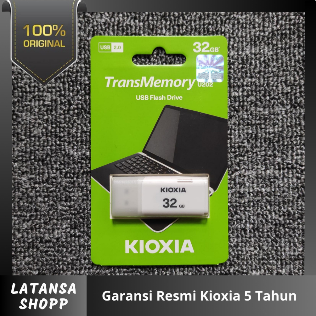 Kioxia FLASHDISK 32GB USB 2 ของแท้ 100% JAPAN (TOSHIBA REBRANDING ...