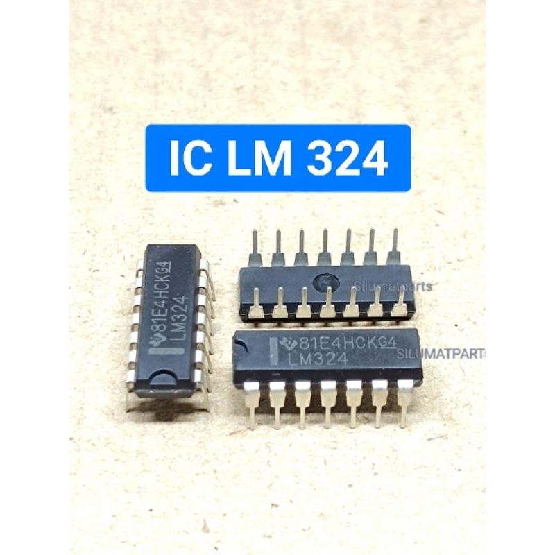 Lm324/ic LM324/LM324 LOW POWER QUAD Op AMPLIFIER | Shopee Thailand