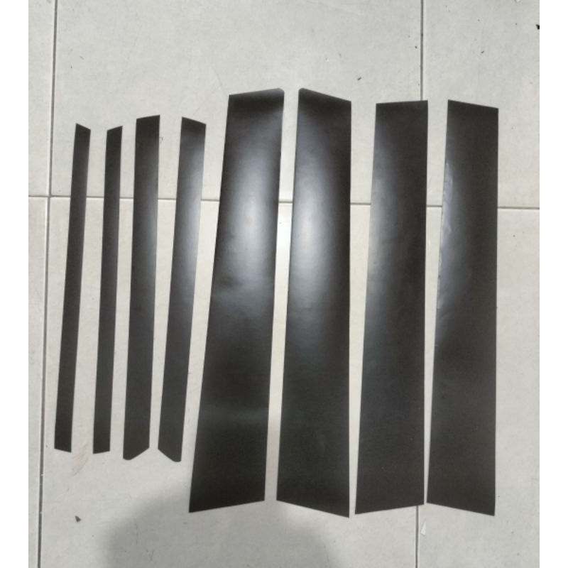 Innova REBORN ORIGINAL 3M OUTER PILAR POLE STICKER SET 8 ชิ้นสีดํา ...