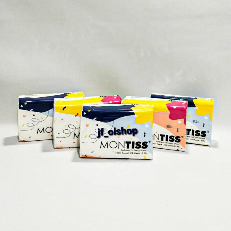 | แพ็คเกจ CONTAINS 5 | Montiss Facial Mini Soft Pack 120S 2PLY ทิชชู่ ...