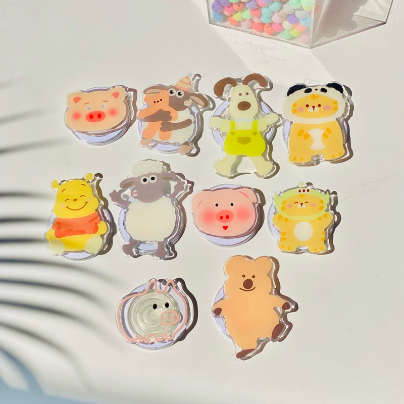 Popsocket Magnet Magsafe Cute (Unit) ตัวละครแอนิเมชั่น Koala Pig Pooh ...