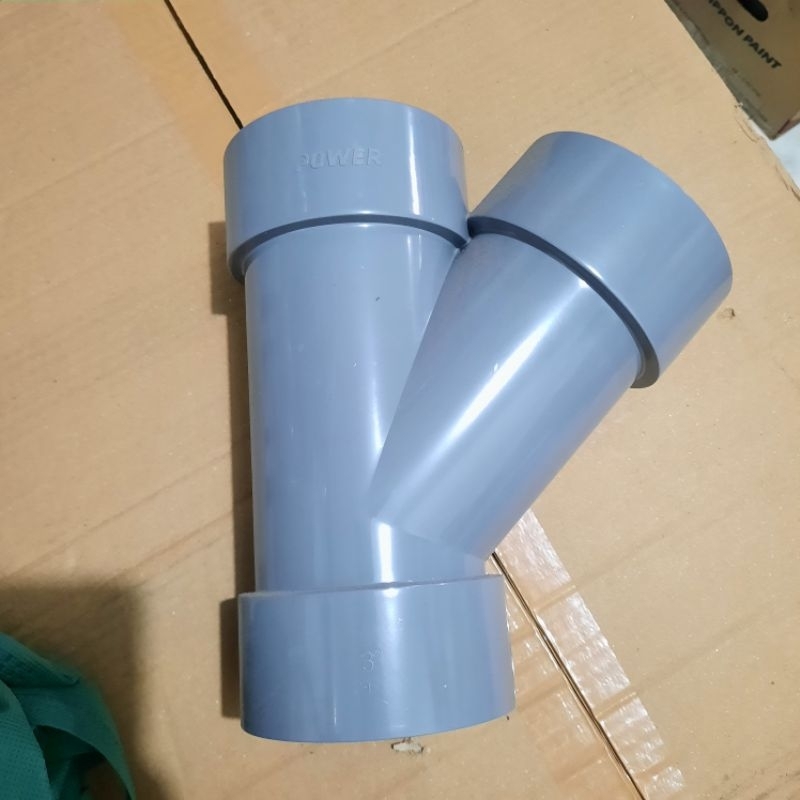 Y สาขา 3 นิ้ว D Power/Y-Branch DIY 3"/Branch 3y ท่อ PVC/T Y/Tee Y สาขา ...