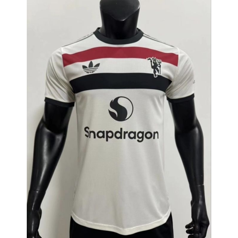 Putih Jersey BOLA MU 3RD 24/25 สีขาว PI PLAYER ISSUE HEATDRY IMPORT ...