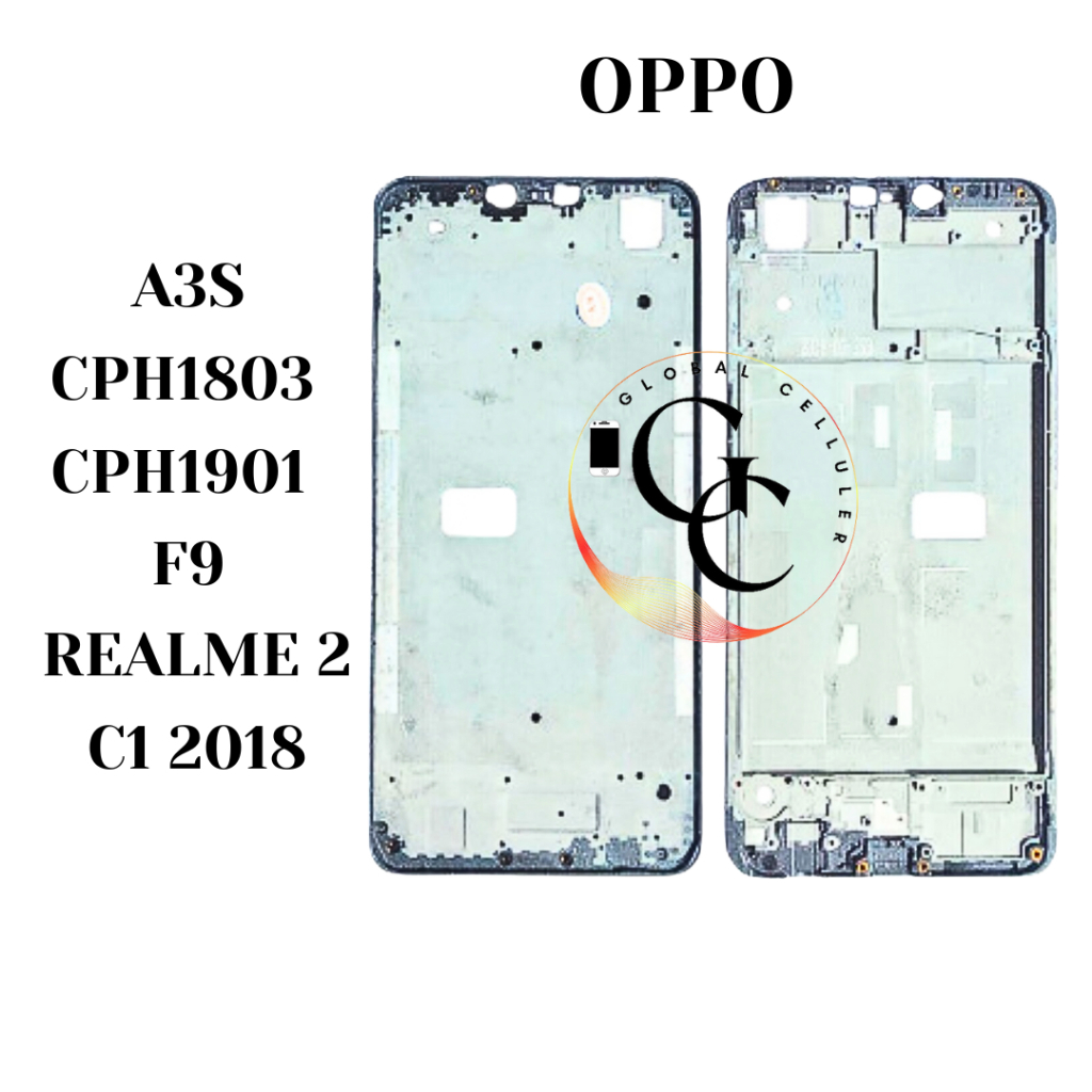 กรอบ Lcd Oppo A3S CPH1803 CPH1901 F9 Realme 2 C1 2018 Original (ขาตั้ง ...
