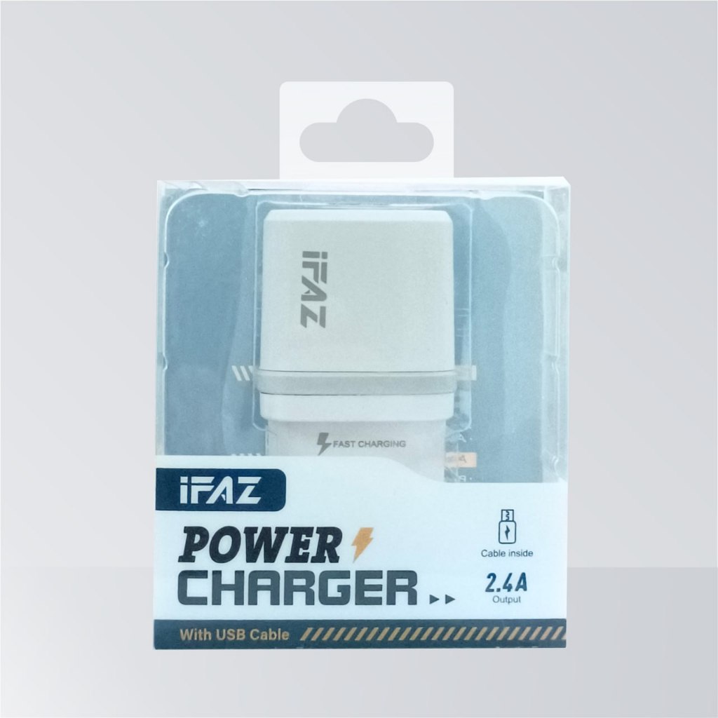 เครื่องชาร์จ IFAZ POWER IC-07 2.4A | ไมโคร | TYPE-C | ต้นฉบับต้นฉบับ ...