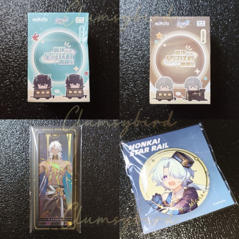 Hsr | Honkai Star Rail Merch ฟิล์มการ์ด Pin Badge คอลเลกชันพวงกุญแจ Q ...