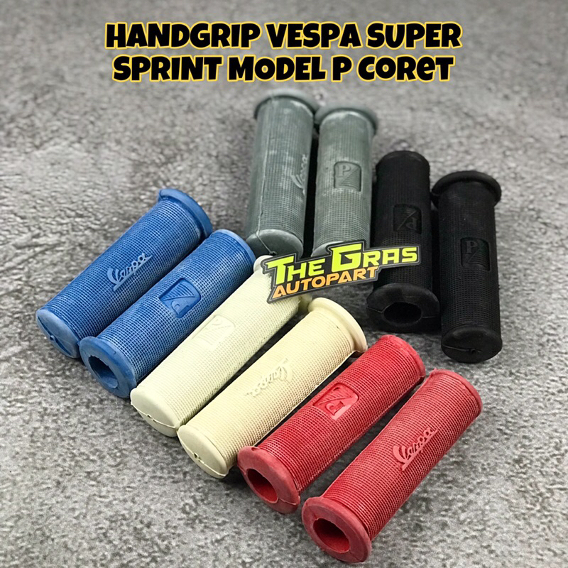 ปลอกแฮนด์ Vespa Super P scribble Handgrip Vespa Sprint Pts Handgrip ...