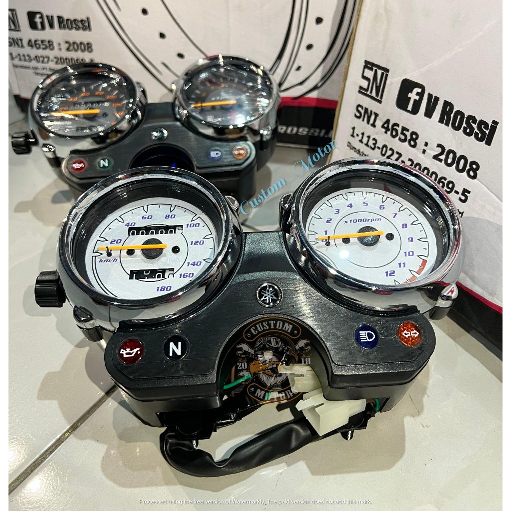 มาตรวัดความเร็ว Speedometer assy Rx king Rxking rxk ใหม่สีดํา ...