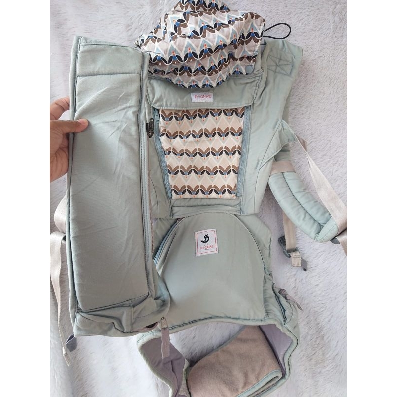 เป้อุ้มเด็ก Hipseat Pognae Orga Plus preloved | Shopee Thailand