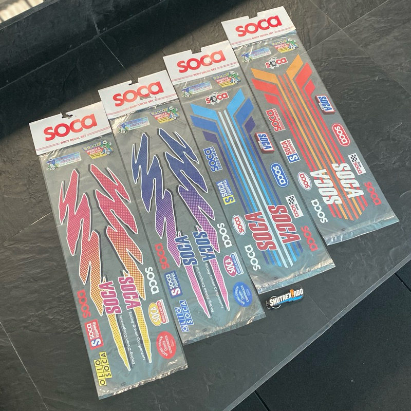 สติ๊กเกอร์ SOCA ชุดรูปลอก Vespa Sprint Primavera LX S GTS | Shopee Thailand