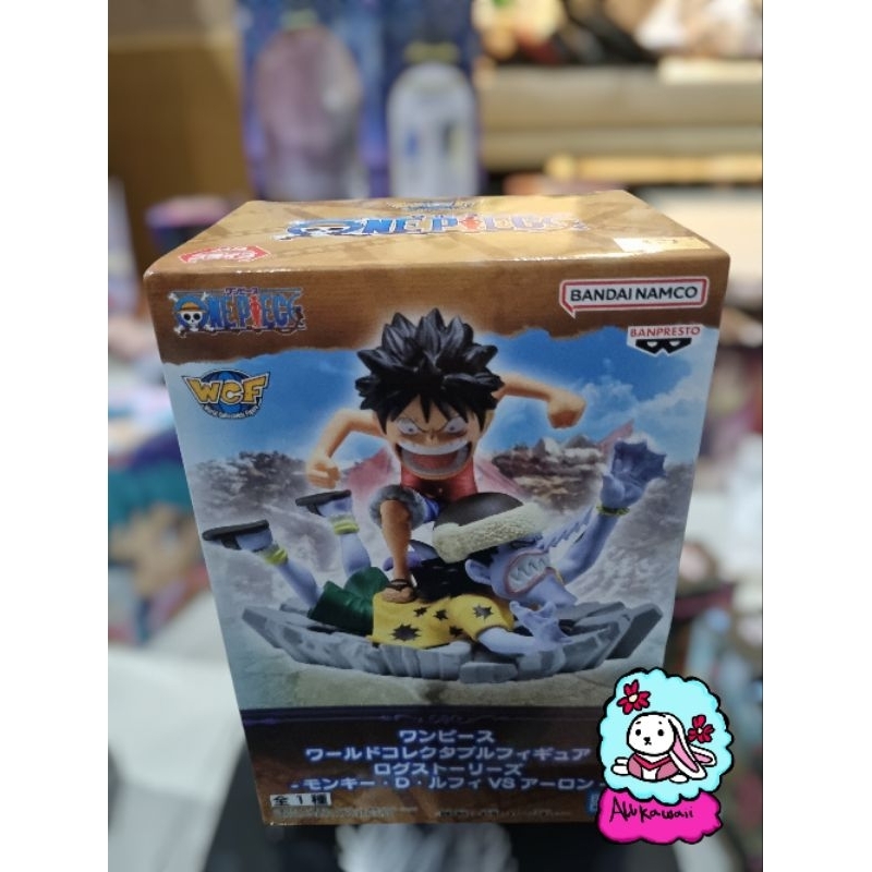 Bandai WCF Action Figure Original One Piece Luffy x Arlong | Shopee ...