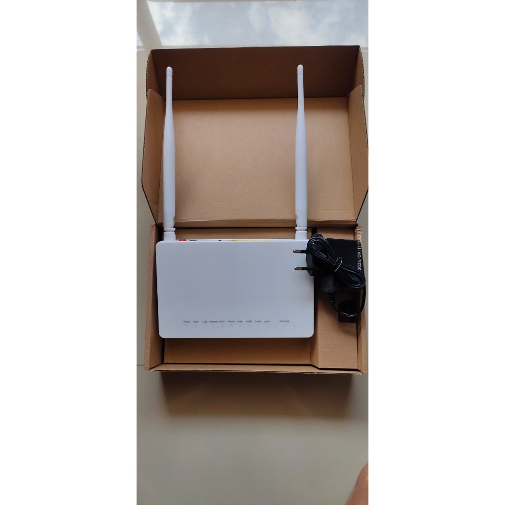 Ont ZTE F609 V8 GPON อะแดปเตอร์ใหม่ที่สมบูรณ์ PLUS BOX | Shopee Thailand