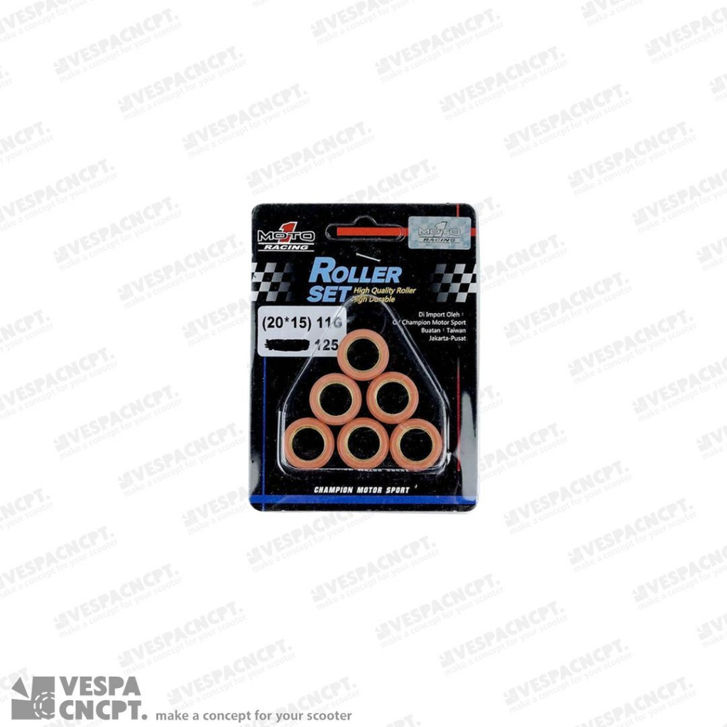 ลูกกลิ้ง Moto 1 11 กรัม Vespa Lx Lxv S 125 cc 2v 3v Iget | Shopee Thailand