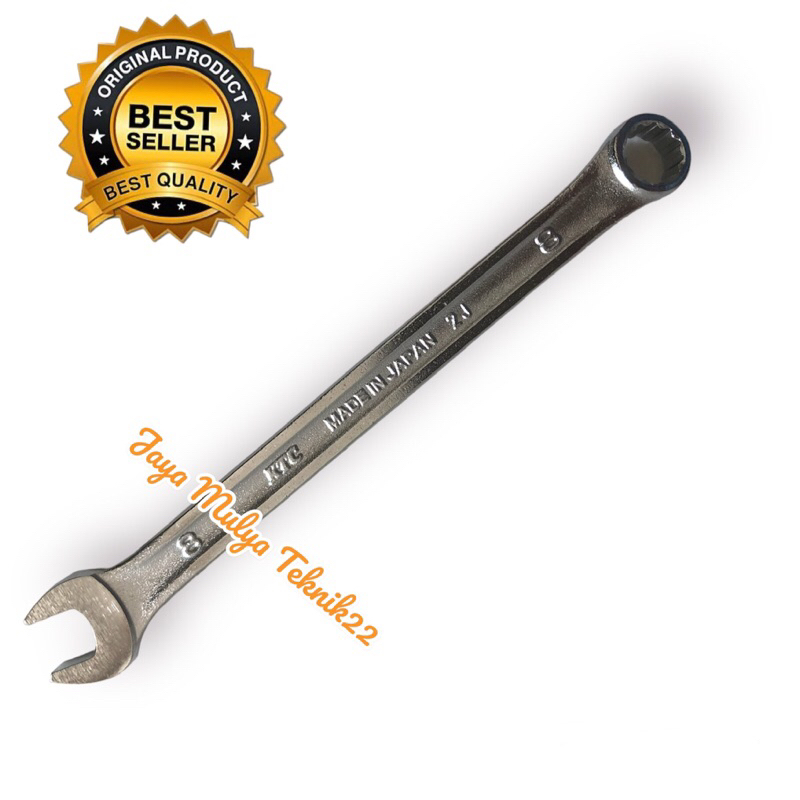 KTC ประแจแหวน 8 มม. / ประแจรวม 8 MM KTC japan original MS2-08 / เครื่องมือการประชุมเชิง ...