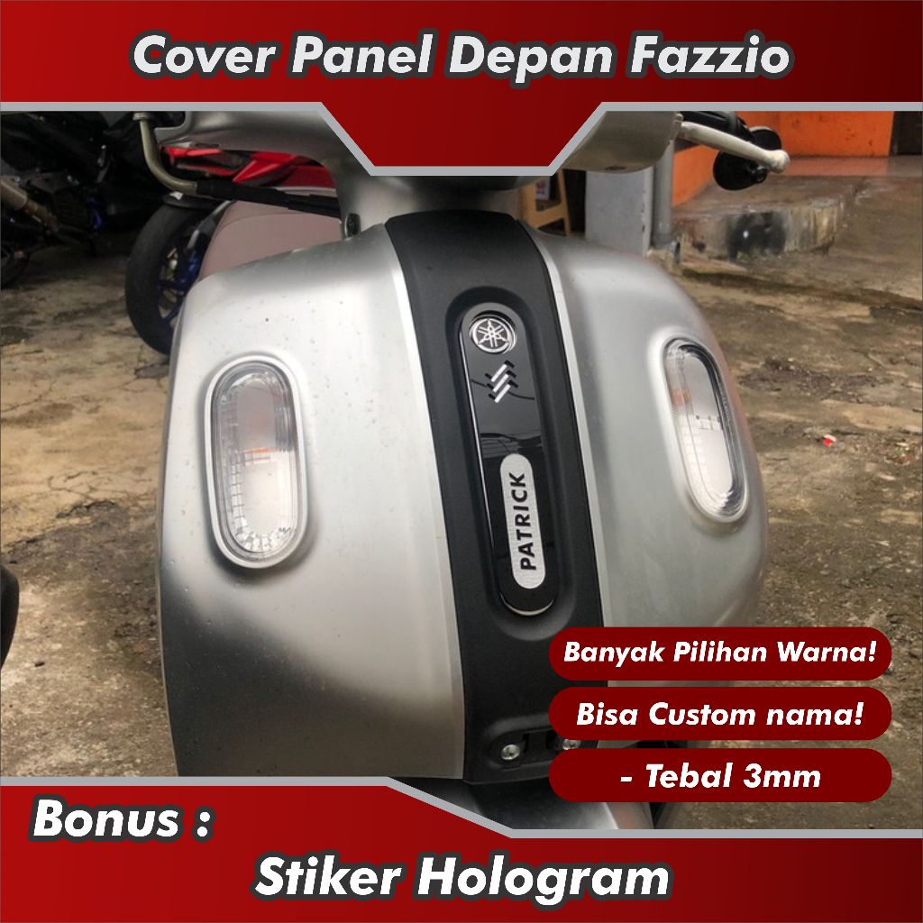 Fazzio Front PANEL COVER สามารถชื่อที่กําหนดเองได้ | Shopee Thailand