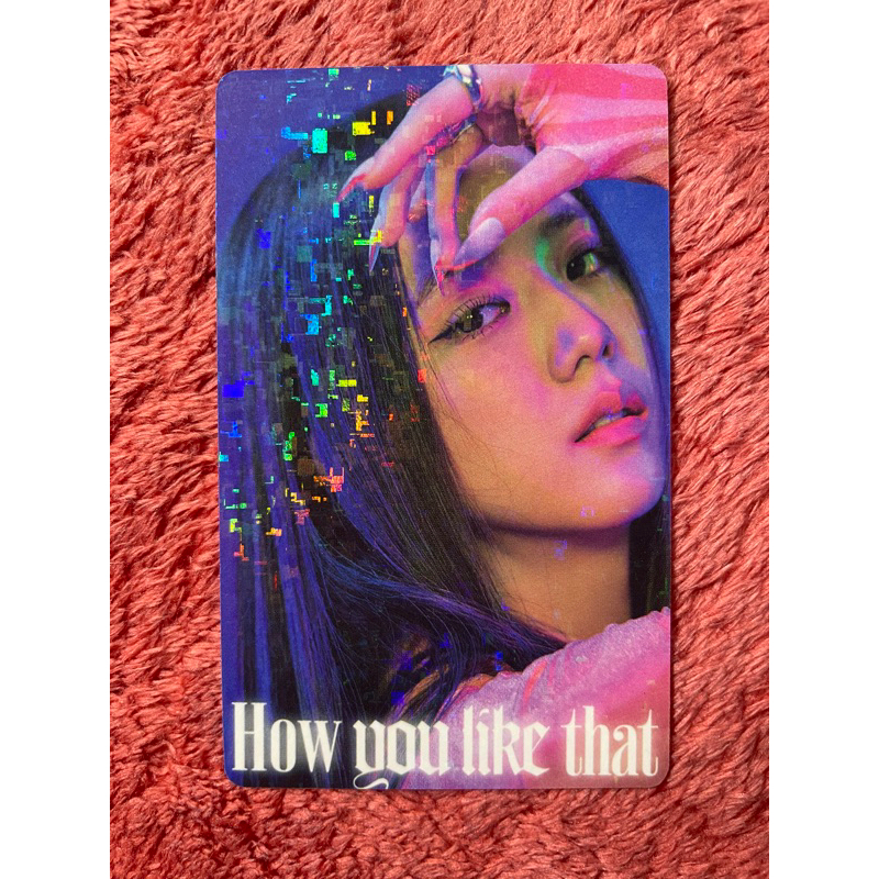 อัลบั้มรูปภาพ PC JENSOO BLACKPINK HOW YOU LIKE THAT POB KPOPMERCH HOLO WELCOMING COLLECTION 2020 ...