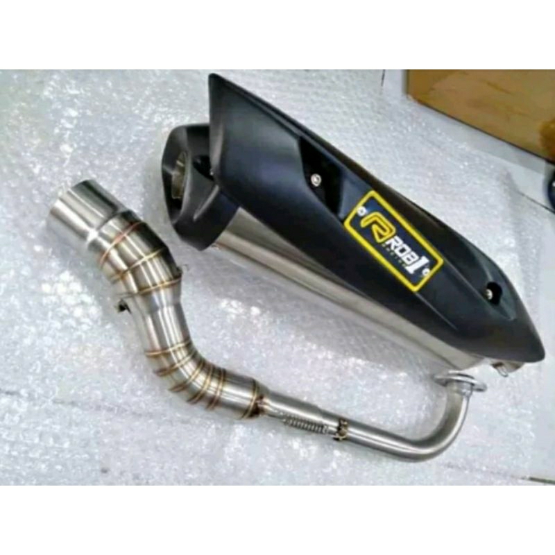 Rob1 RACING ท่อไอเสีย FULLSYSTEM NMAX 155 AEROX PCX 150/160 BEAT VARIO ...