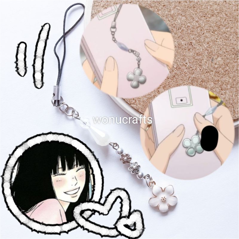 สายคล้องโทรศัพท์ Sawako kuronuma charm kimi ni todoke from me to you ...