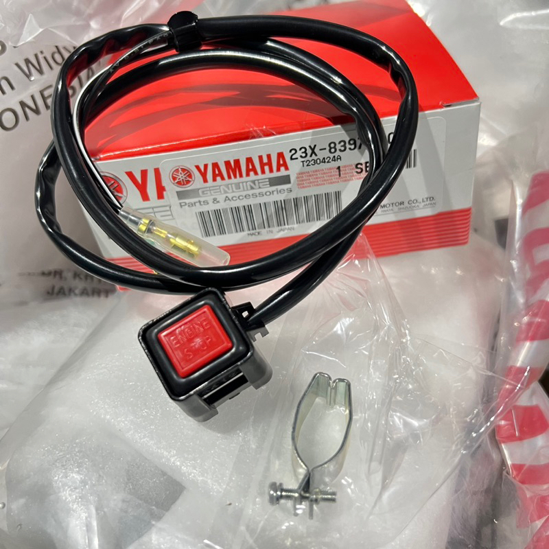 สวิทช์เครื่องยนต์ STOP START SWITCH YAMAHA YZ 23X-83976-00 UNIVERSAL RX ... สวิทช์เครื่องยนต์ STOP START SWITCH YAMAHA YZ 23X-83976-00 UNIVERSAL RX ...