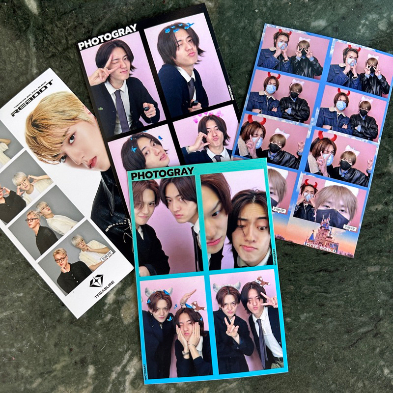 Treasure HARUTO YOSHI PHOTO STRIP - PHOTO BOOTH UNOFFICIAL | Shopee ...