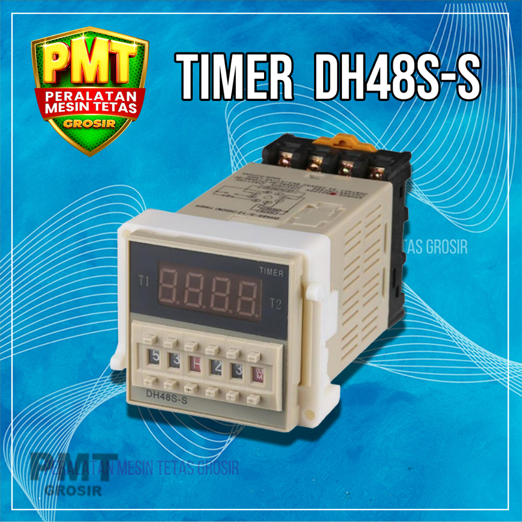 Mesin Dh48s-s Time Digital Delay Relay OMRON Timer Hatch Machine | Shopee Thailand