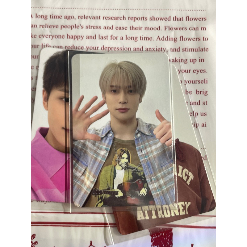 โฟโต้การ์ด TC PC Official AYYO AY-YO AY YO Ver. A B TAEIL YUTA DOYOUNG ...