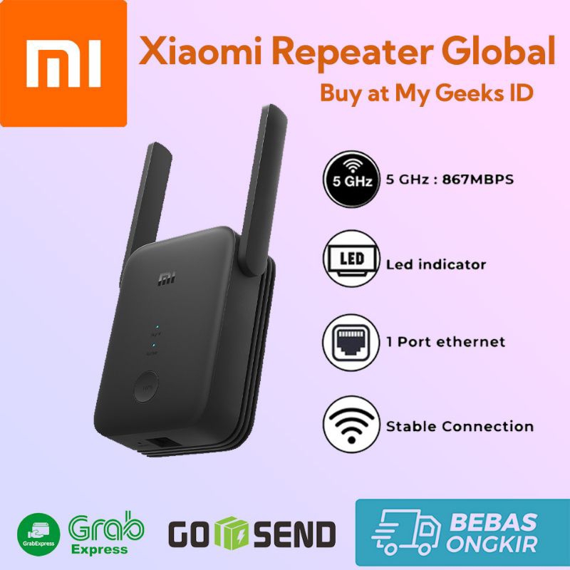 Xiaomi Repeater Mi WIFI Range Extender PRO AC1200 5G | Shopee Thailand