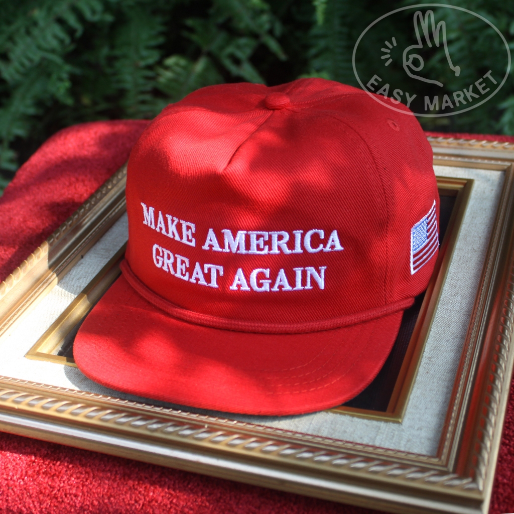 Make America Great Again RED MAGA หมวกแก๊ป | Shopee Thailand