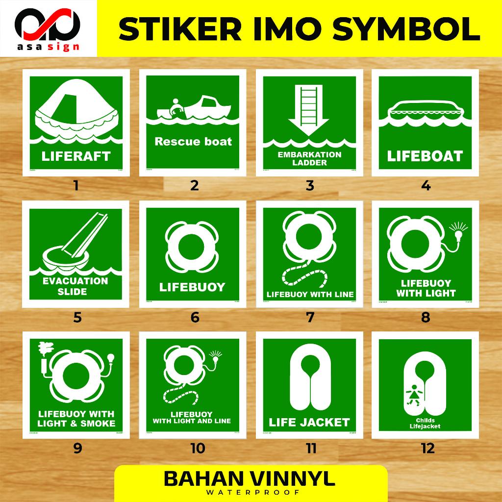 สติกเกอร์ IMO SYMBOL วัสดุ VINNYL | Shopee Thailand
