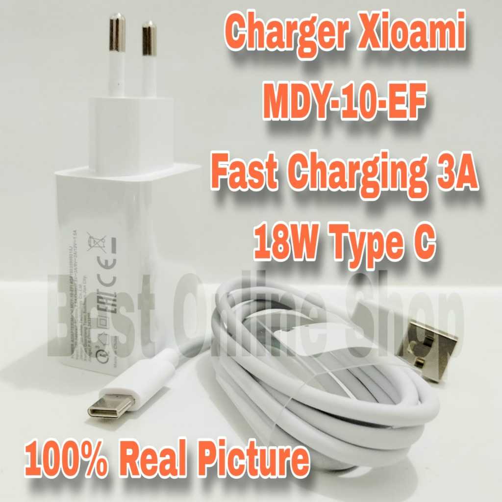 สายชาร์จ XIAOMI MDY-10-EF TYPE C ชาร์จเร็ว 3A 18W QC 3.0 DATA Cable ...