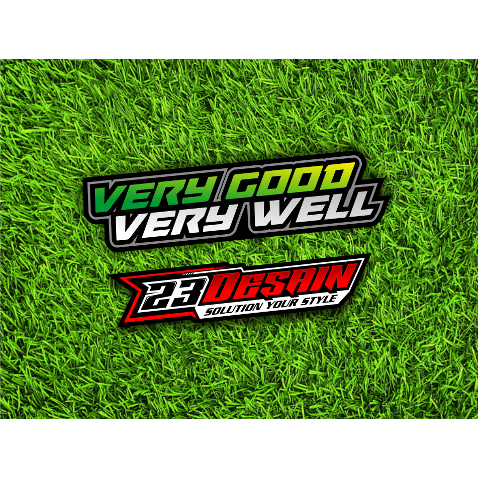 สติ๊กเกอร์ VERY GOOD VERY WELL STICKER JAKSEL ECHA STICKER | Shopee ...