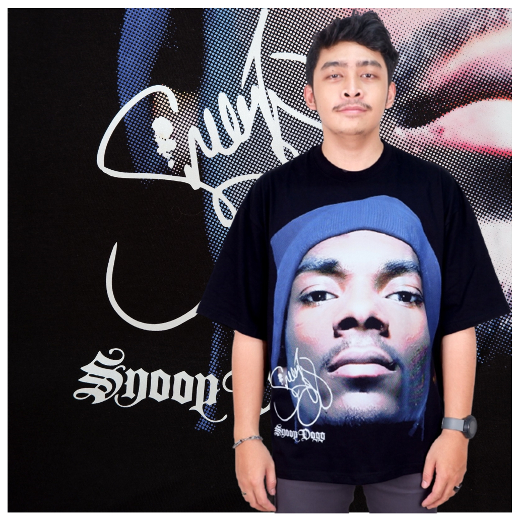 เสื้อยืด พิมพ์ลาย SNOOP DOGG YOUNG RAPPER โอเวอร์ไซซ์ | Shopee Thailand