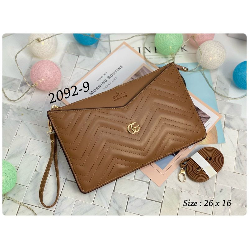 คลัทช์รหัส L322 Room 3 สายยาว และสายสั้น | Shopee Thailand