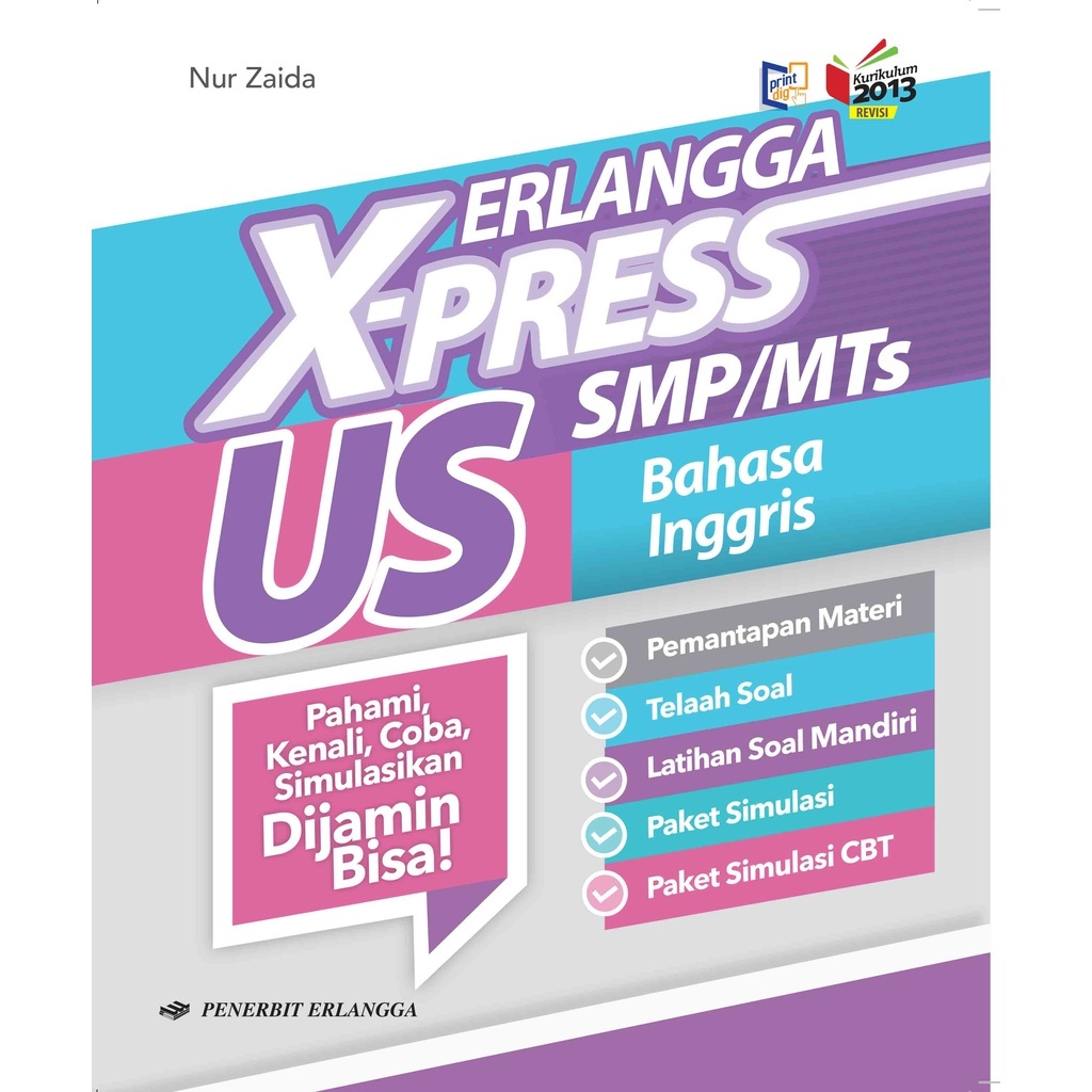 Erlangga Book X-PRESS US SMP/MTs สํานักพิมพ์ภาษาอังกฤษ สํานักพิมพ์ ...