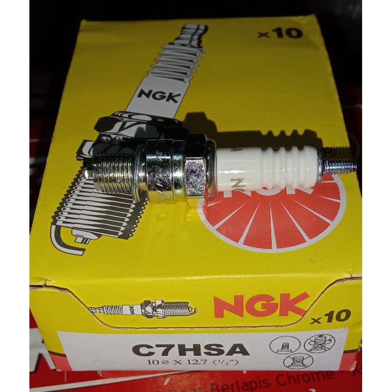 หัวเทียน NGK C7HSA Mio Vega grand SupraX | Shopee Thailand