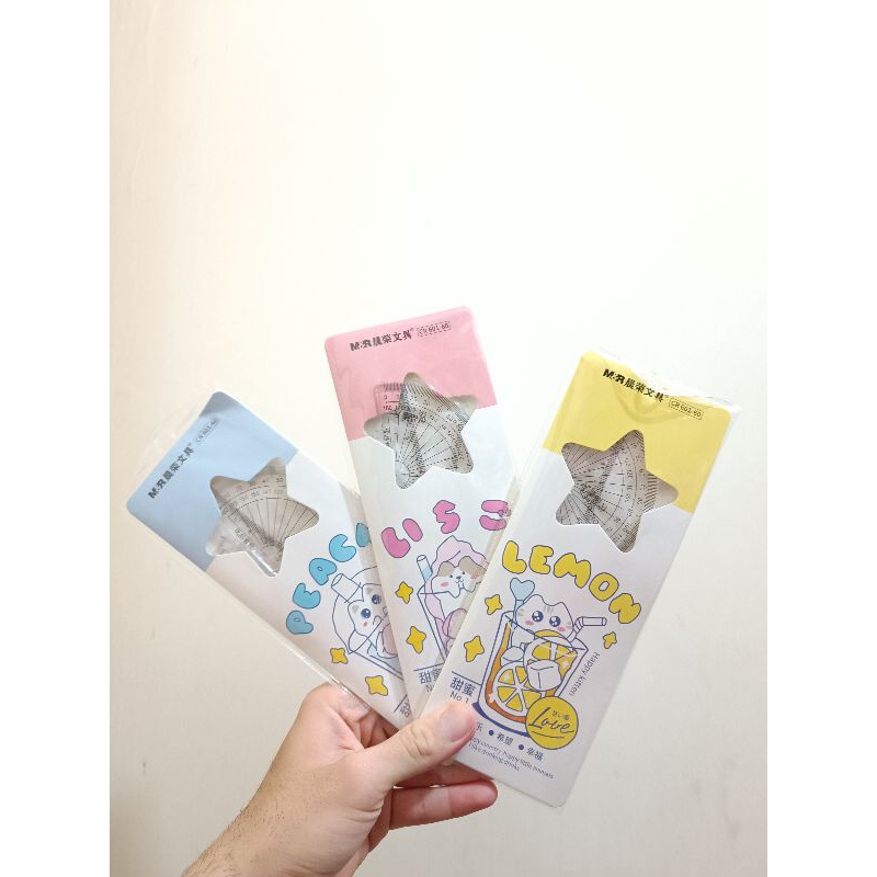 Mimi ACC ชุดไม้บรรทัด ตัวละคร MOTIF ATK 1 ชุด | Shopee Thailand