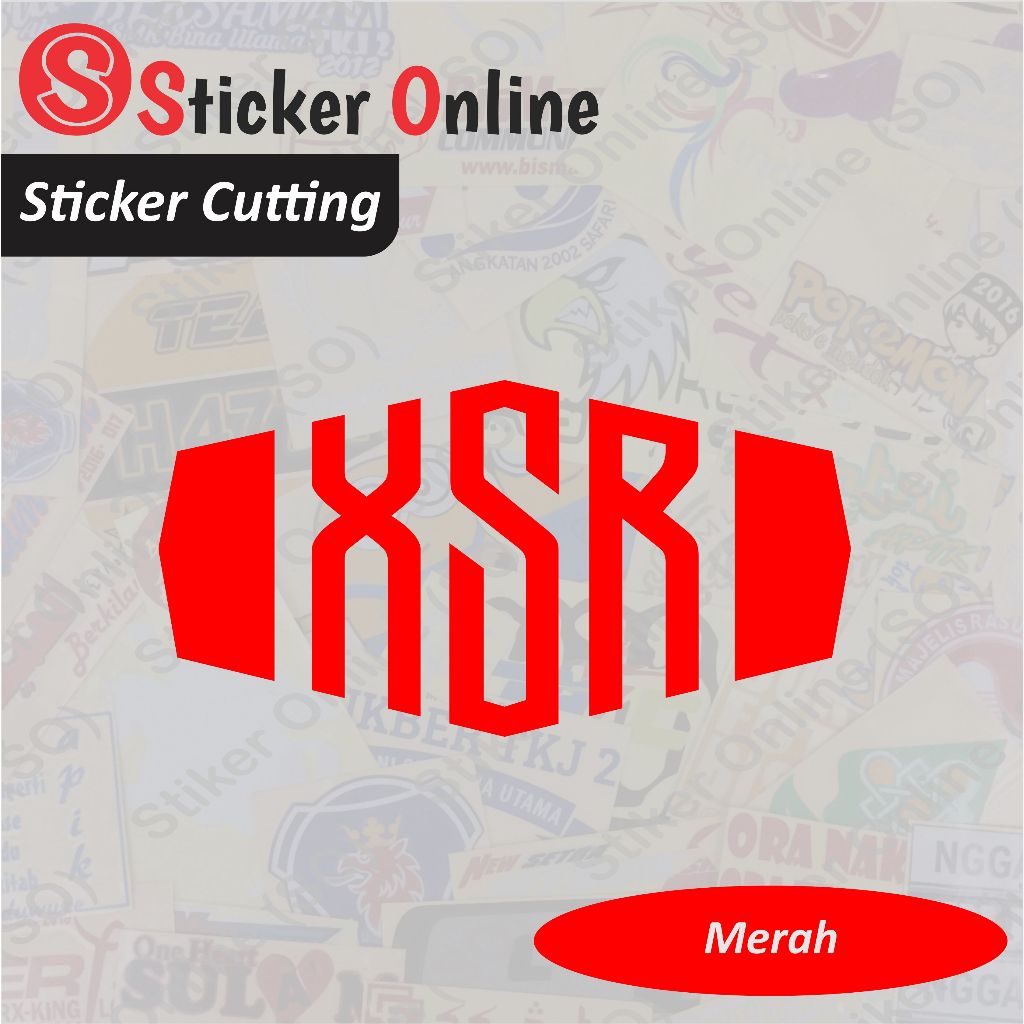 สติกเกอร์โลโก้ Xsr | สติกเกอร์โลโก้ XSR 155 สําหรับรถจักรยานยนต์ Yamaha ...