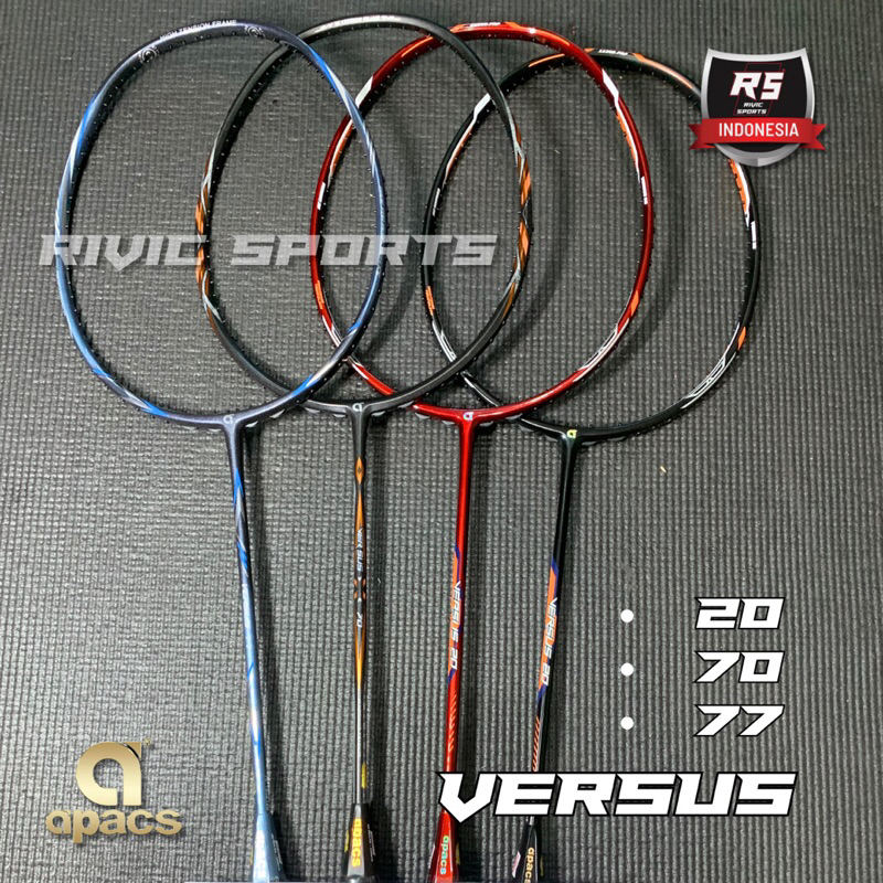 ไม้แบดมินตัน Apacs VERSUS 20 70 77 35LBS ของแท้ 100% | Shopee Thailand