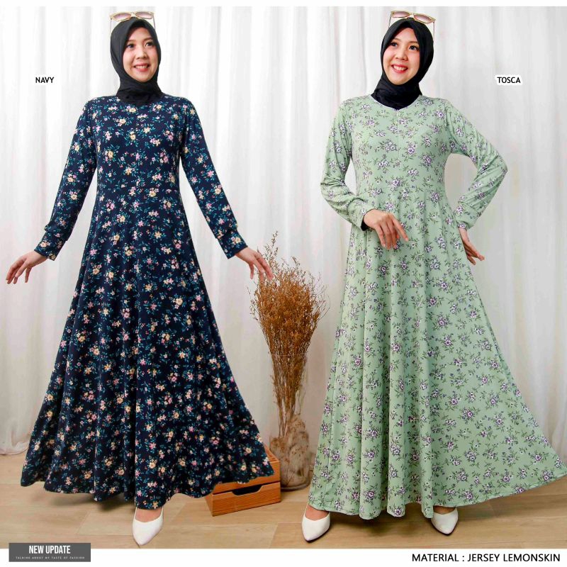 Flowwy Dress Jersey Lace | Shopee Thailand