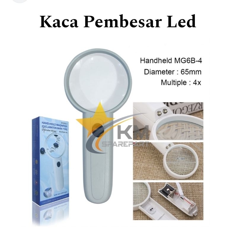 แว่นขยายมือถือ Led MG6B-3 MG6B-4 | Shopee Thailand