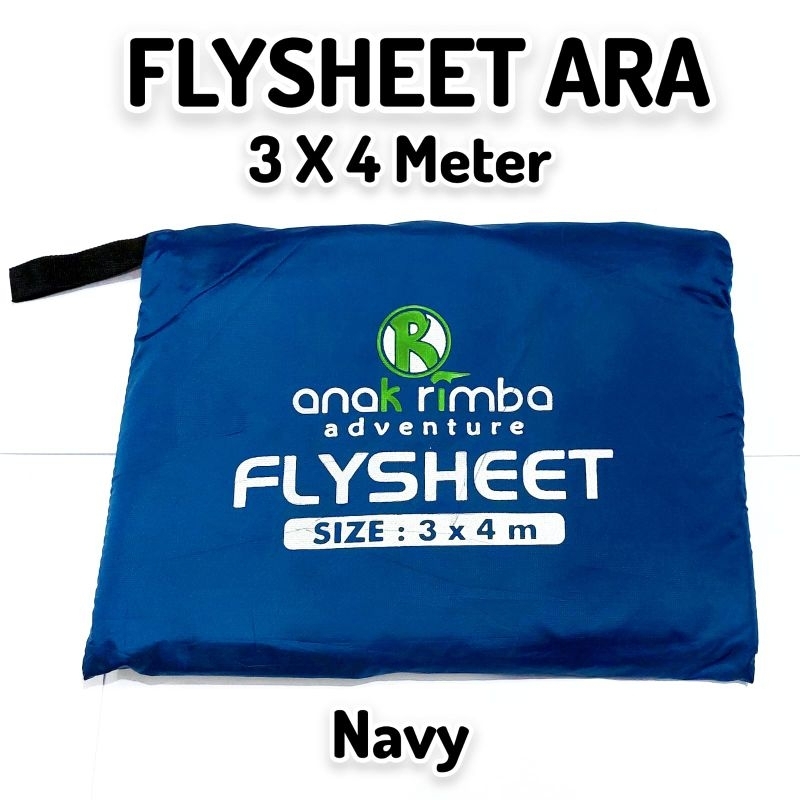 Flysheet BIVAC ฟลายชีท ป้องกันความร้อน และฝน สําหรับเด็ก 3x4 เมตร ...