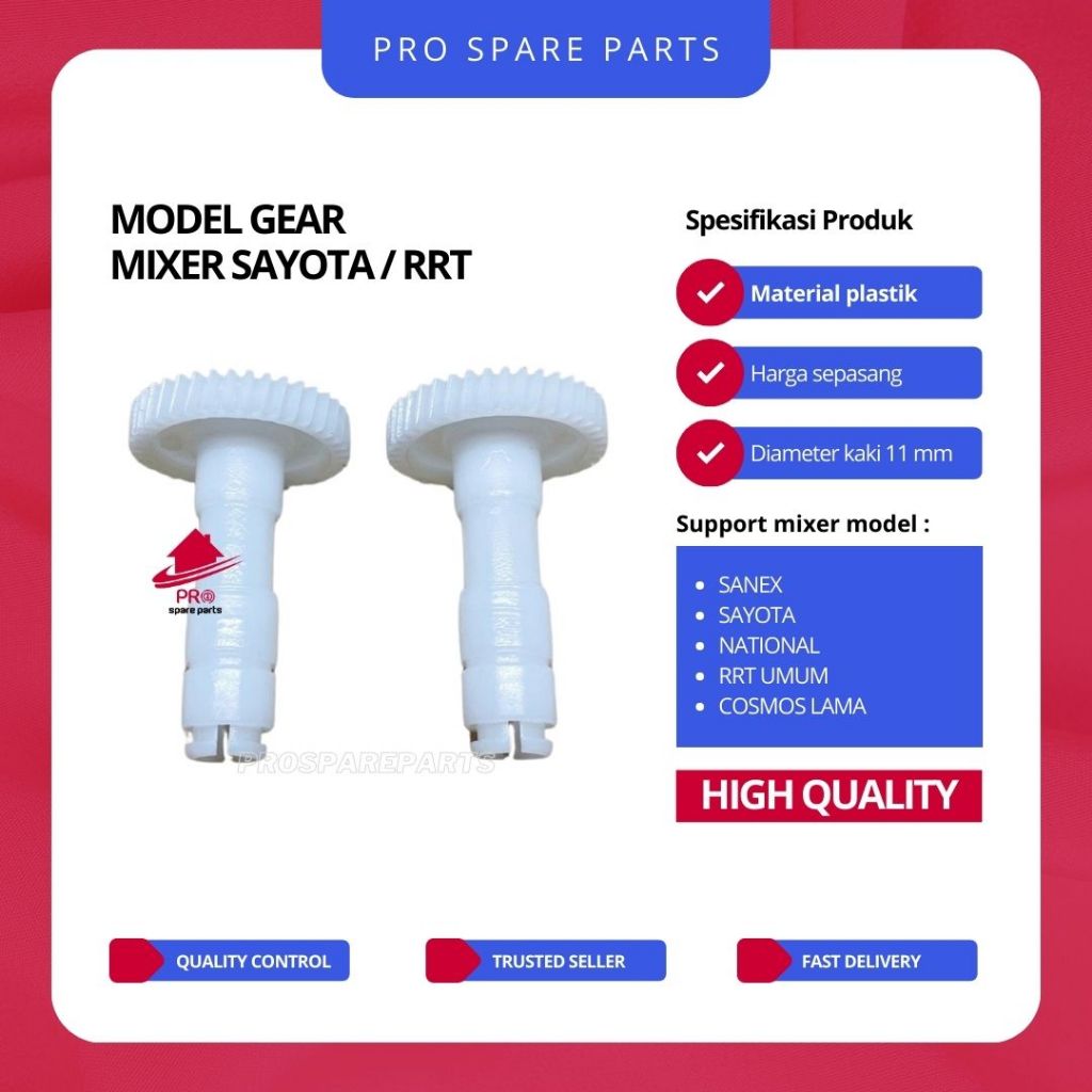 Sayota Model Mixer Gear/Prc Model Mixer Gear One Couple | Shopee Thailand
