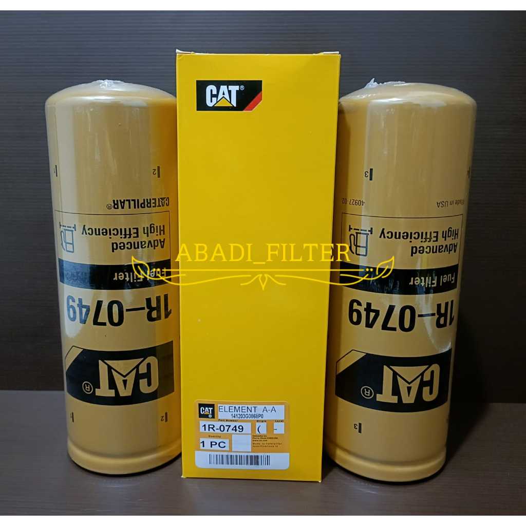 ไส้กรองน้ํามันเชื้อเพลิง 1r-0749 1r0749 1r 0749 C A T | Shopee Thailand