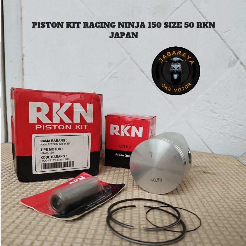 Piston KIT RACING NINJA 150 SIZE 50 RKN JAPAN | Shopee Thailand