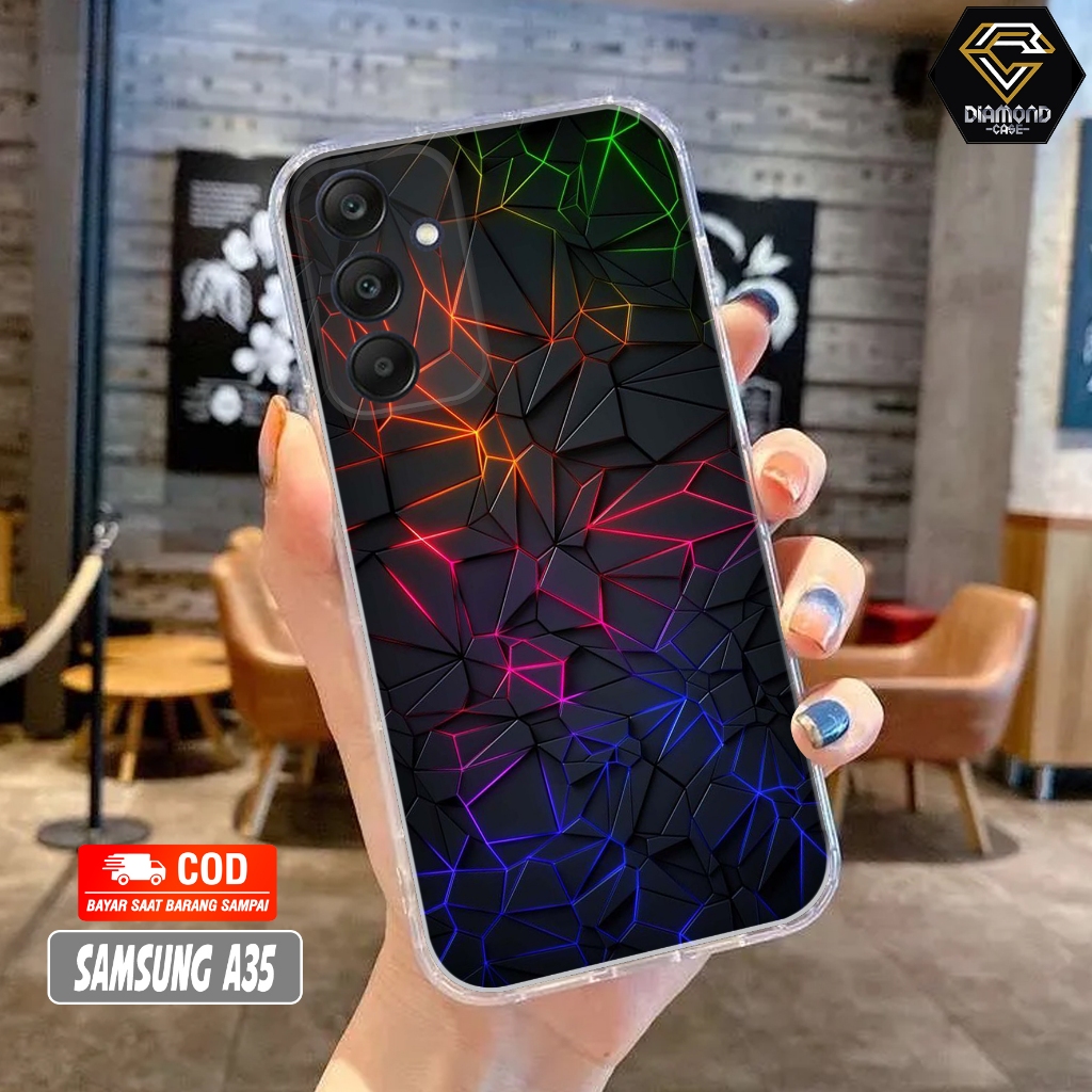 เคส SAMSUNG A35 - เคส SAMSUNG A35 ล่าสุด เคส Diamons [ MOTIF 04 ...