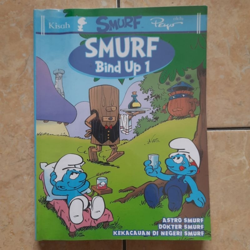 เรื่องราวของการ์ตูนของ Smurf Bind Up 1 Peyo Kolpri+Cover | Shopee Thailand