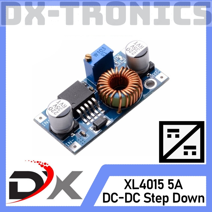 Xl4015 DC เป ็ น DC Step Down Buck Converter 5A XL-4015 ขนาดกะทัดรัด ...